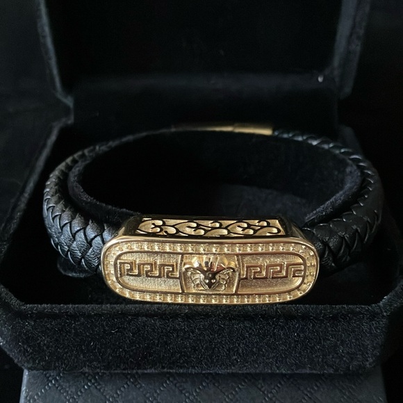 Accessories | Medusa Greek Key Mens Bracelet | Poshmark